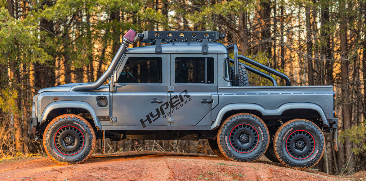 700hp 6x6 Land Rover Defender Defines Off-Road Luxury