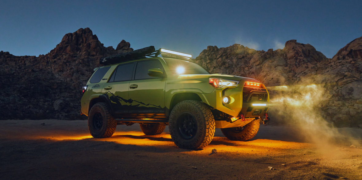 Off-Road Driving Review: 2022 Lime Rush 4Runner TRD Pro Project Build