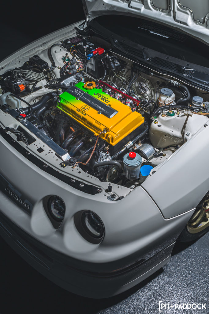 Integra Type R’s JUN Crate Engine And Rare JDM Parts Shine On Camera