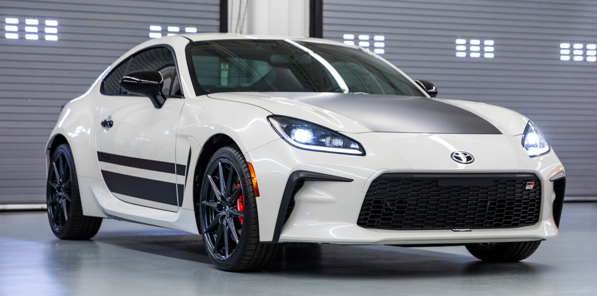 Toyota Brings It Back to the Old School with Two-Tone Panda-Inspired GR86 Trueno Edition