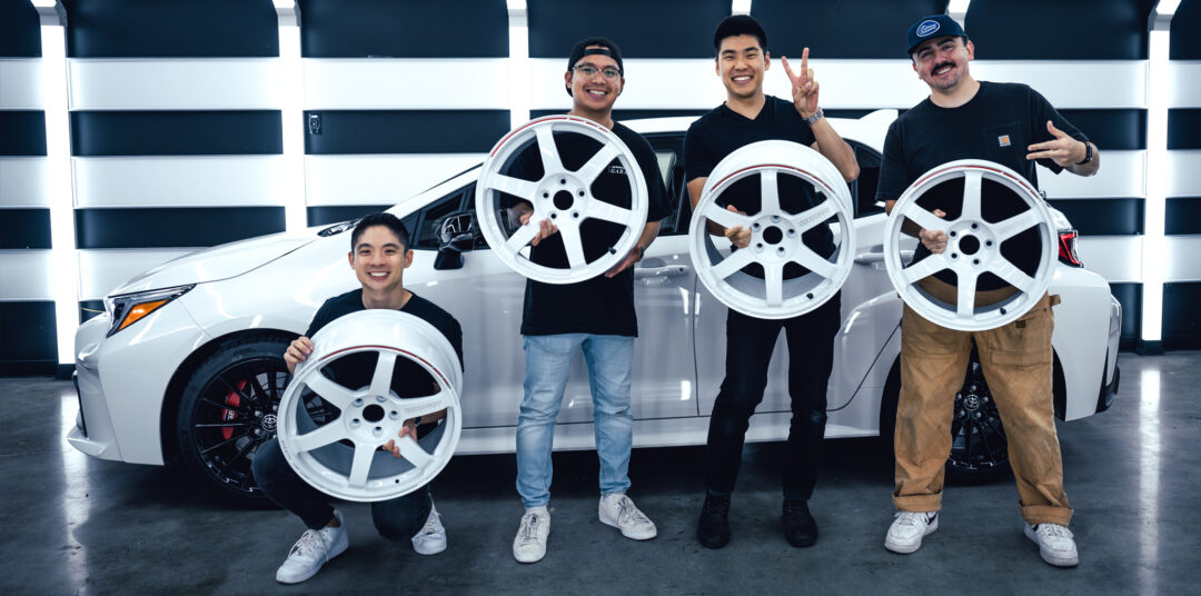 GR Corolla To Wear New White Volk Racing TE37 Time Attack Edition Wheels