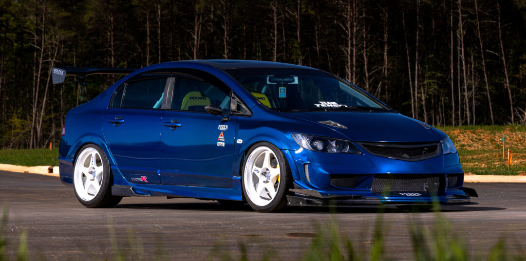 Eighth Generation Si Evokes JDM Time Attack Aura in Stateside Import Scene