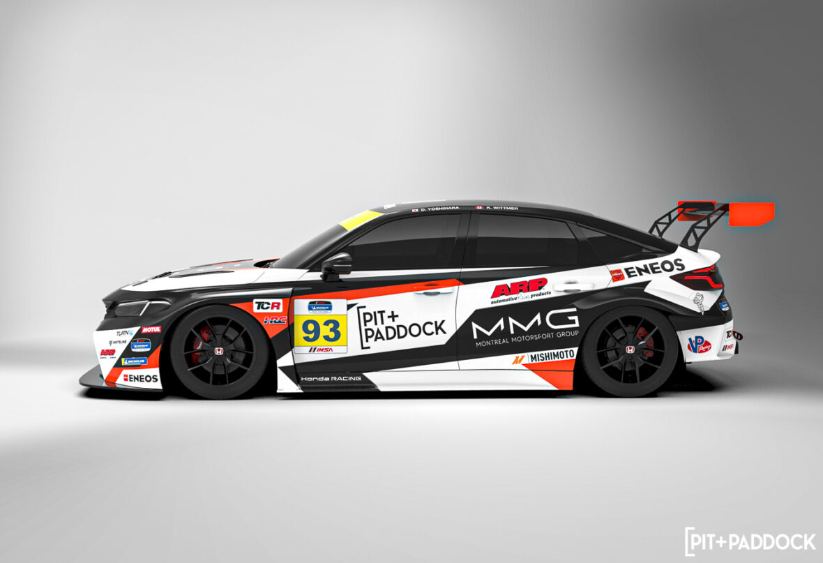 Pit+Paddock’s IMSA Entry Debuts with Striking Livery Designed by Jon Sibal