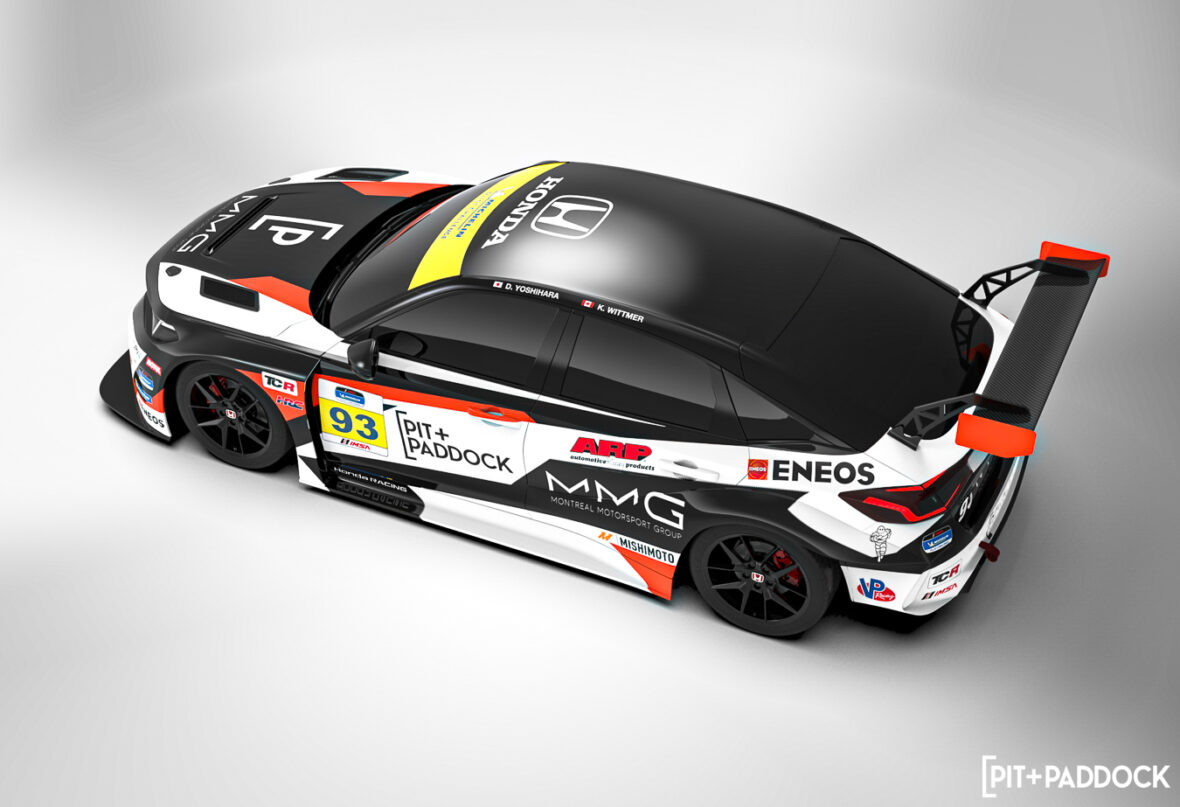 Pit+Paddock’s IMSA Entry Debuts with Striking Livery Designed by Jon Sibal