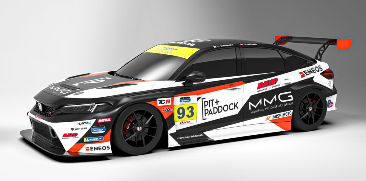 Pit+Paddock’s IMSA Entry Debuts with Striking Livery Designed by Jon Sibal