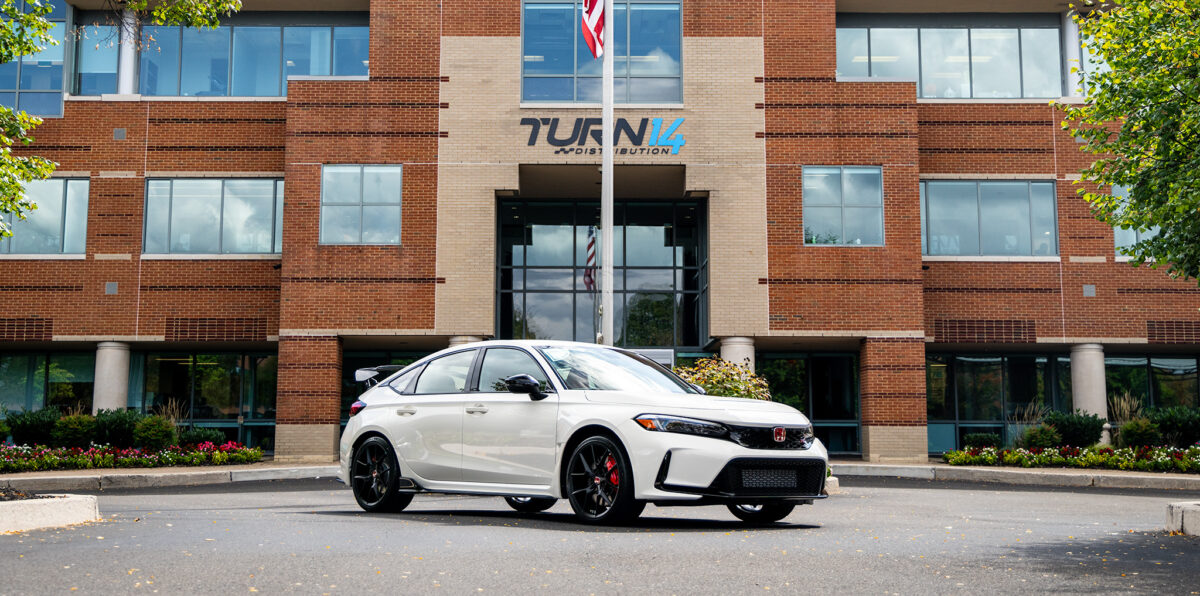 Turn 14 Distribution Green Lights Civic Type R Project for SEMA 2024
