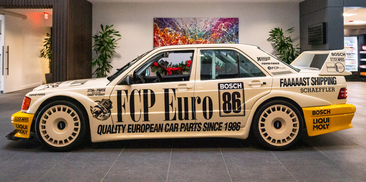 T14 HQ Showcases FCP Euro’s Race-Inspired Mercedes-Benz 190E Build